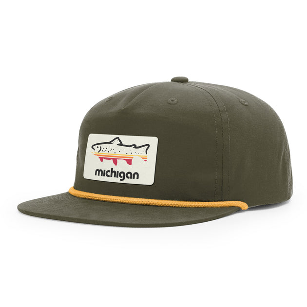 Fish Michigan Patch Hat | The Mitten State