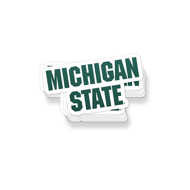 MSU - Block Classic Sticker | The Mitten State