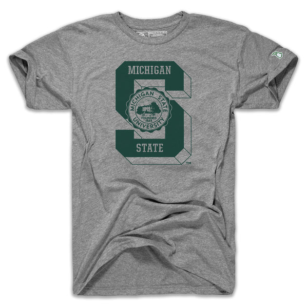 Block S Seal | Michigan State University | The Mitten State