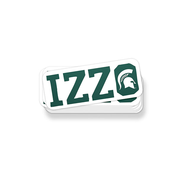 MSU - Izzo Helmet Sticker | The Mitten State