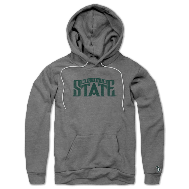 MSU - 90s Banner Logo All Season Hoodie | The Mitten State