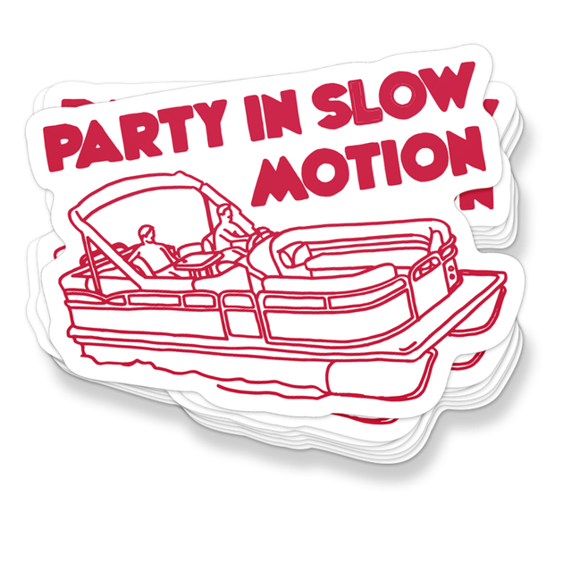 Pontoon Party Sticker | The Mitten State