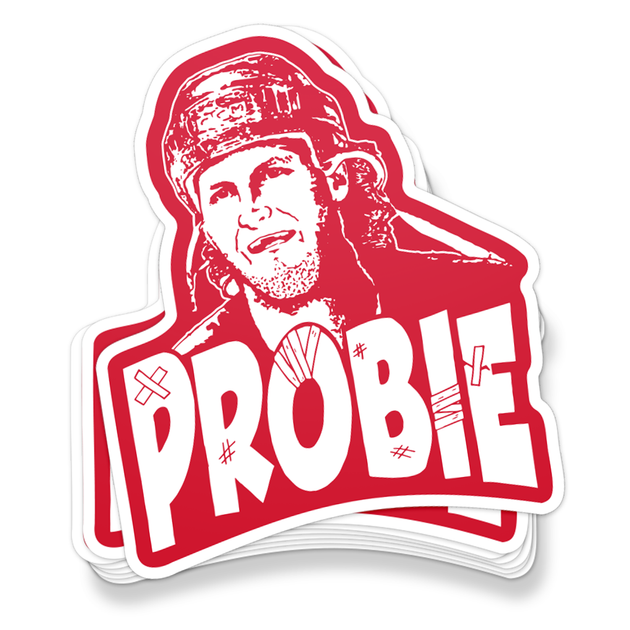 Bob Probert - Probie Sticker | The Mitten State