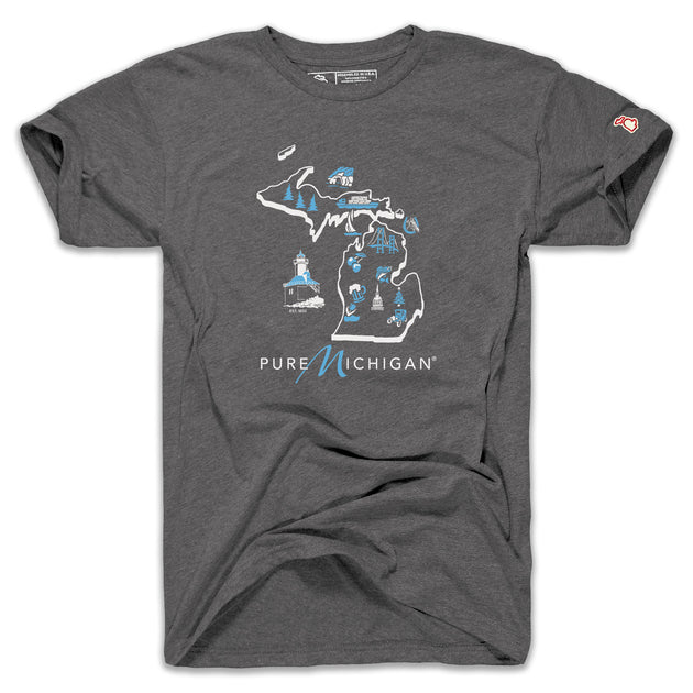 Michigan Map | Pure Michigan | The Mitten State