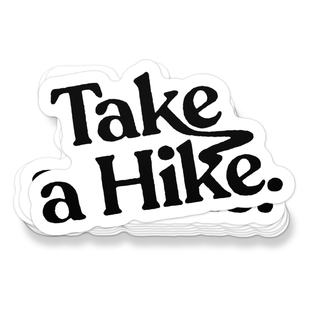 Take A Hike Sticker | The Mitten State